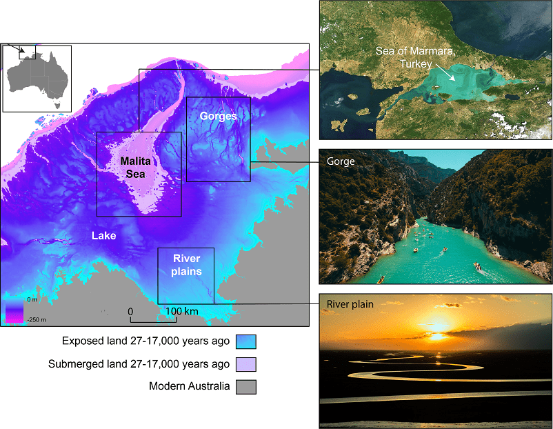 Australian Atlantis: Ancient submerged landscapes reveal a mosaic of ...