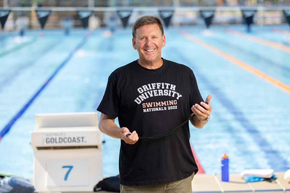 Griffith makes a splash in Paris swimming teams - Griffith News
